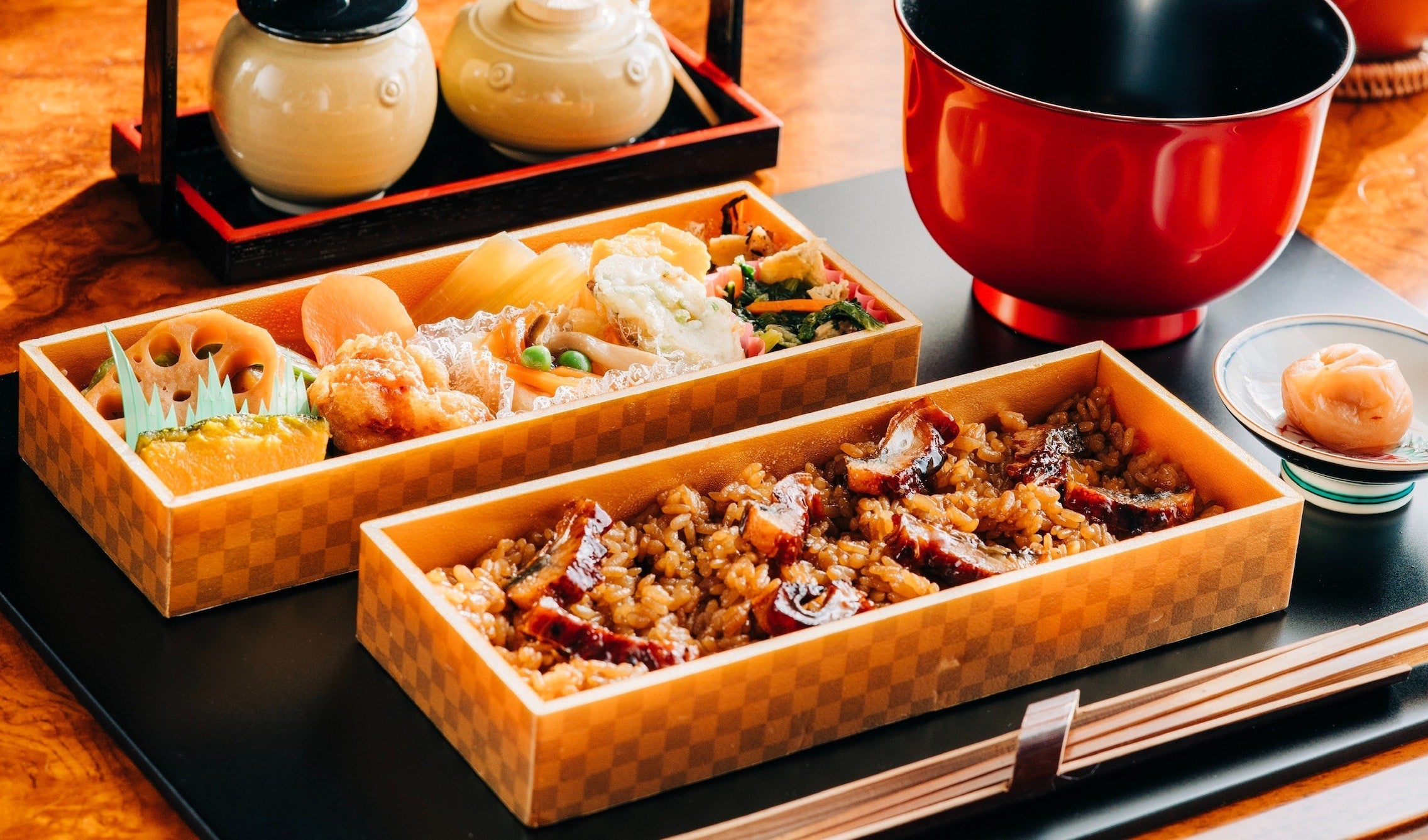 Bento- Japanese Bento - Sushi Dishes - Osaka Street Market