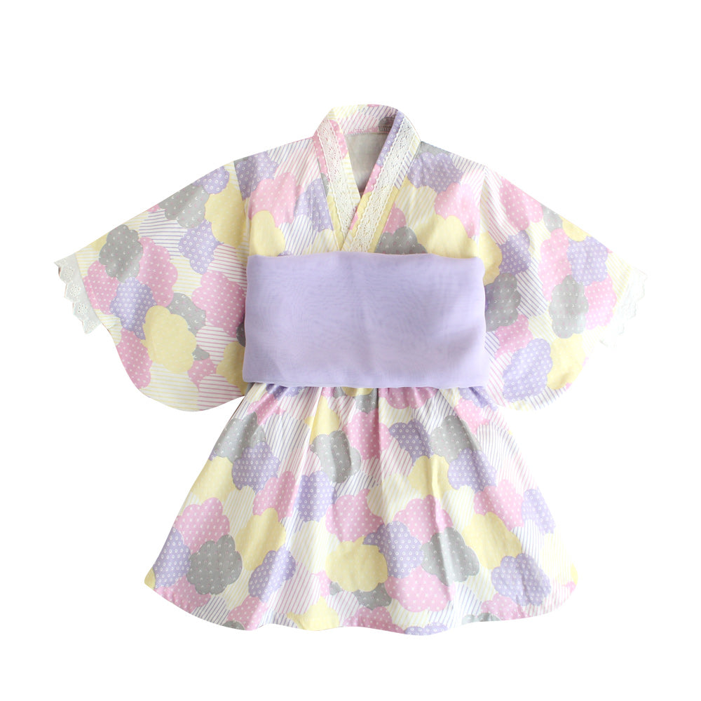 Girl Kimono Norikura - Japanese Kimono - Child Kimono - Osaka Street Market