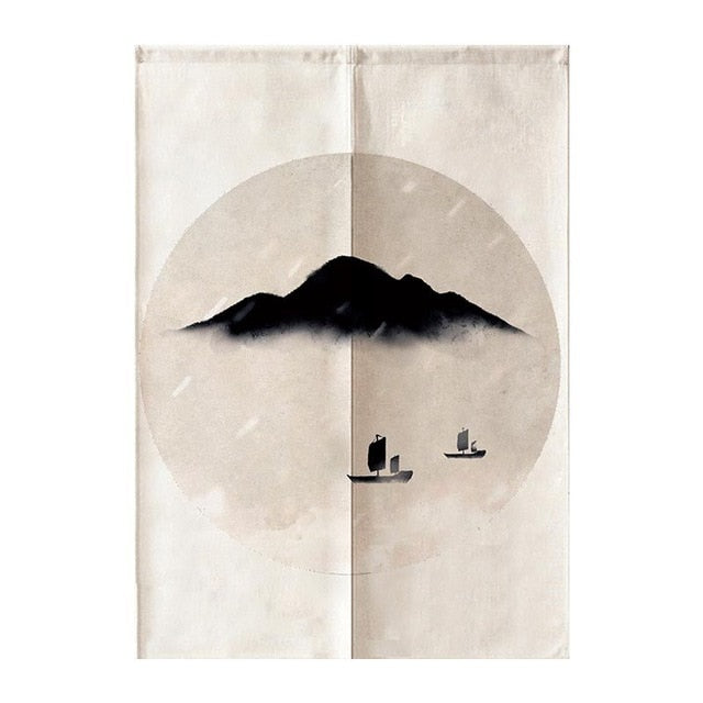 Noren Curtain Kagome - Japanese Curtains - Noren - Osaka Street Market