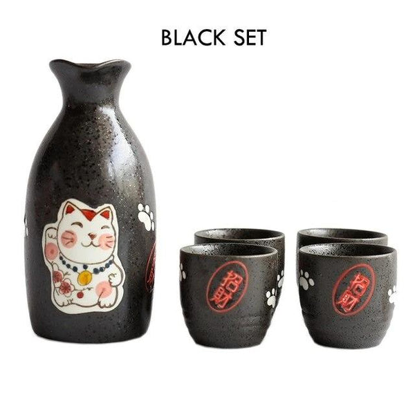 Sake Set Aichi - Sake Cups - Ceramic Sake Sets - Osaka Street Market