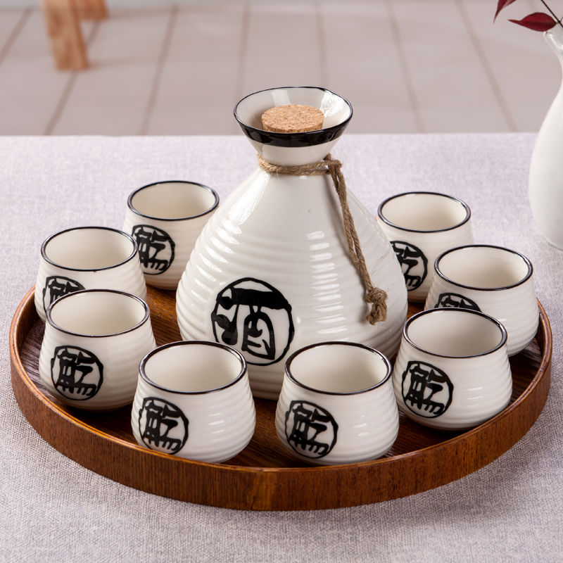 Sake Set Nikko - Sake Cups - Ceramic Sake - osakestreetmarket – Osaka ...