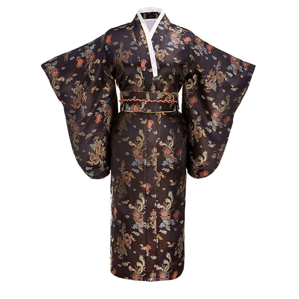 Woman Kimono Shion - Japanese Kimonos - Women's Kimonos – Osaka Street ...